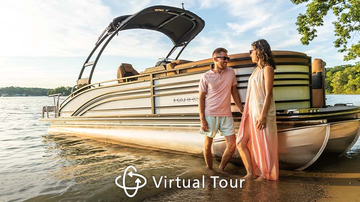 Harris Luxury Pontoon Boats for Sale | MarineMax