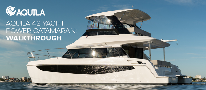 Aquila Yacht Power Catamarans | MarineMax