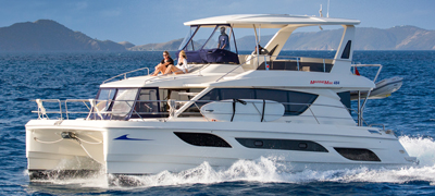 MarineMax Vacations Unveiled their New 48-Foot Power Catamaran