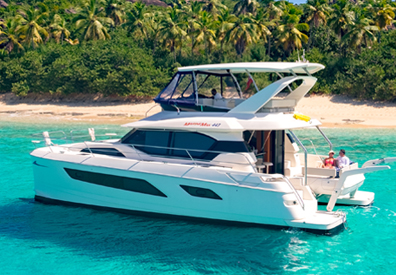 MarineMax 443 - Power Catamaran Charter in BVIs